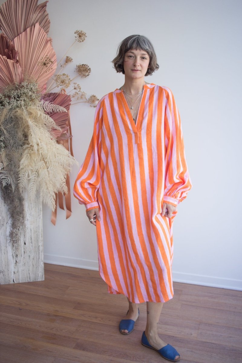 Kate Austin Designs Ruby Dress (Sorbet Cabana Stripe) - Victoire ...