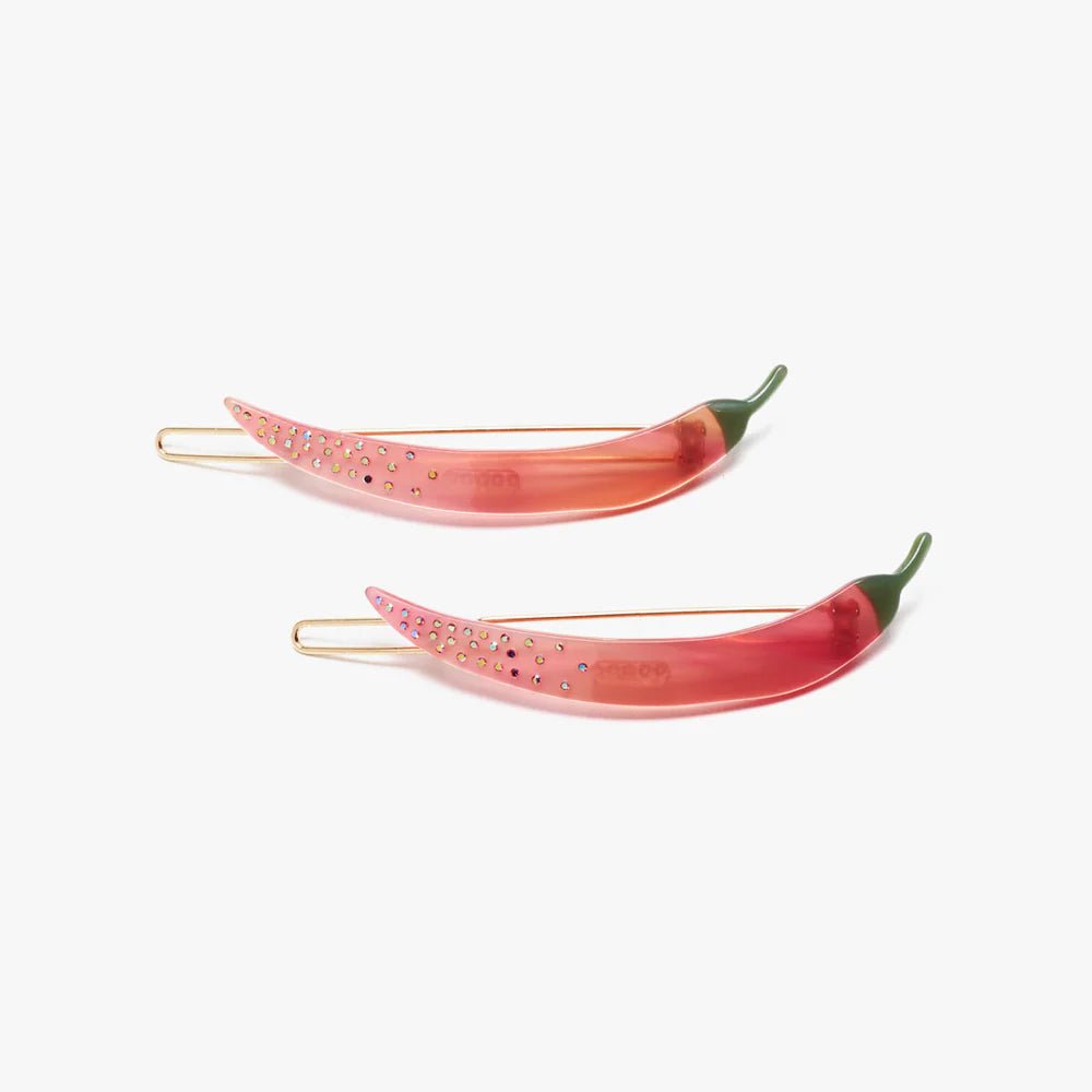 Winona Irene Thai Chili Pepper Barrette Set - Victoire Boutique - Hair ...